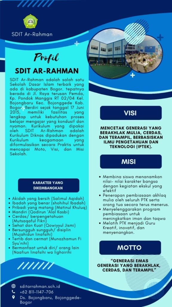 Profil SDIT Ar-Rahman » SDIT ARRAHMAN